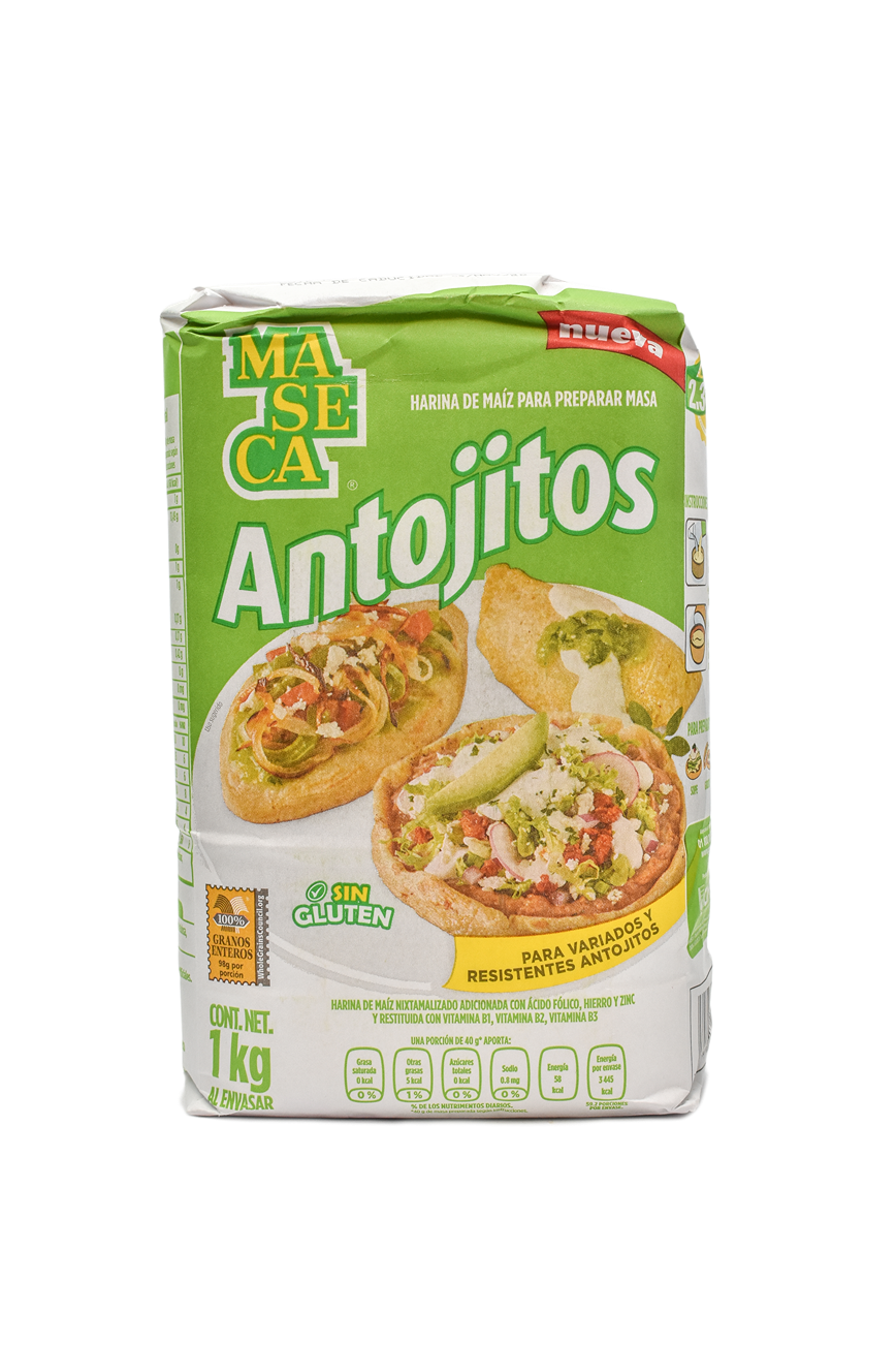 Harina De Maiz Maseca Antojitos Kilo